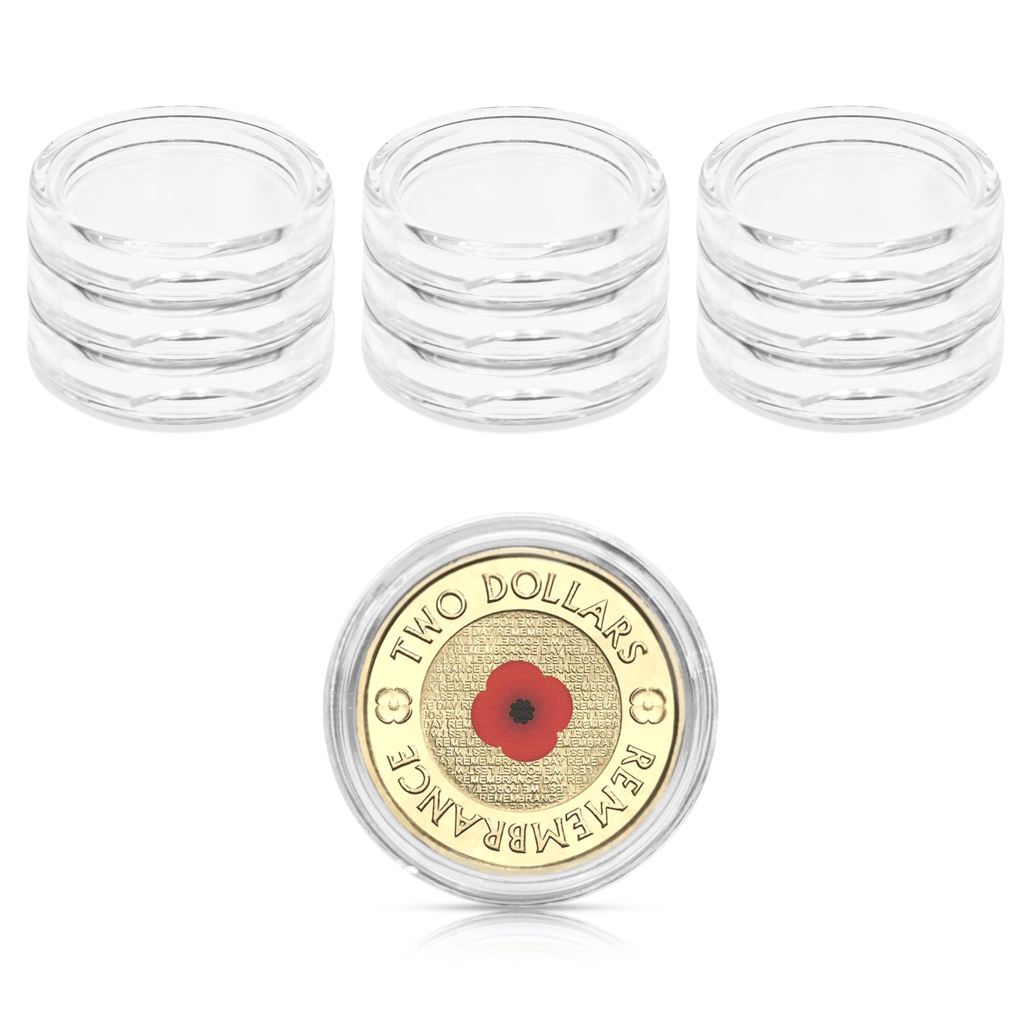 Buy Premium $2 Coin Capsules – Secure Fit for Australian Coins