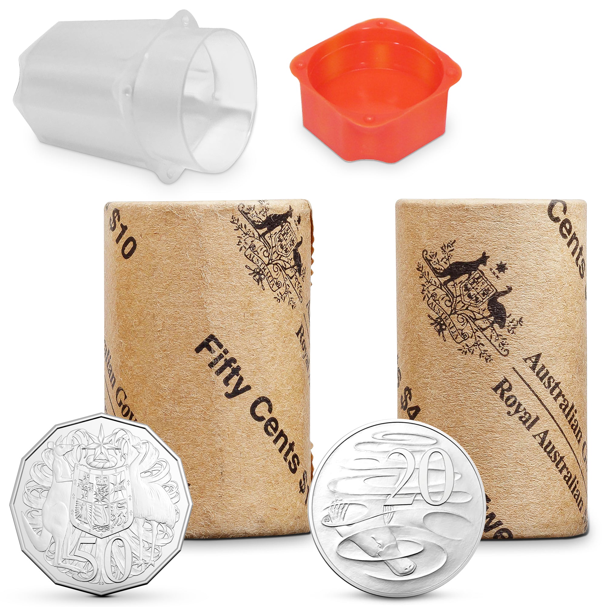 Buy Guardhouse 31mm Coin Tube – Fits Australian 50c & 20c Coin Rolls