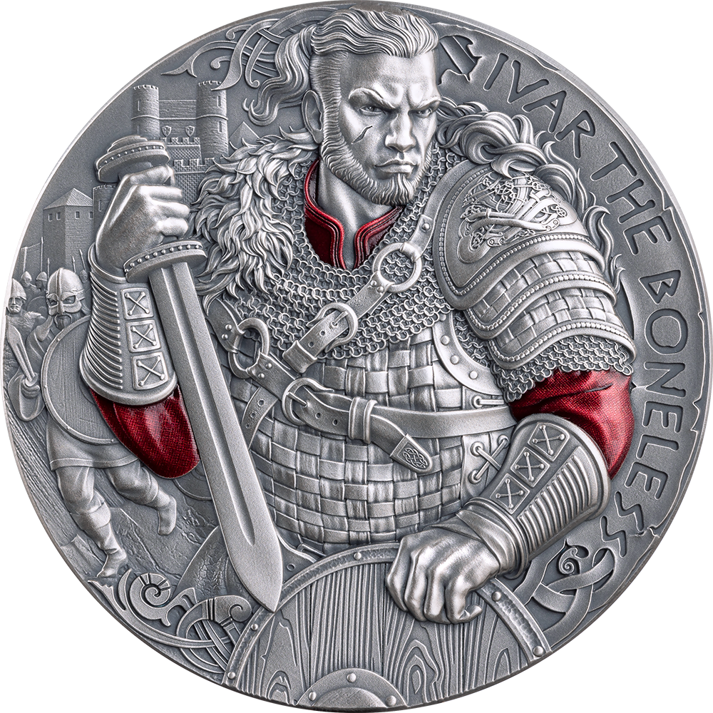Mint XXI – The Way to Valhalla Ivar the Boneless 2oz Silver Coin